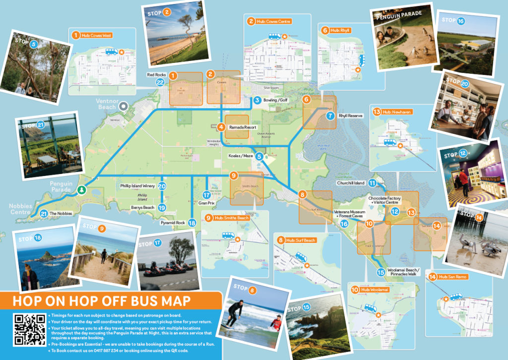 Phillip Island Hop-On Hop-Off Bus Tours | Phillip Island Tour Bus